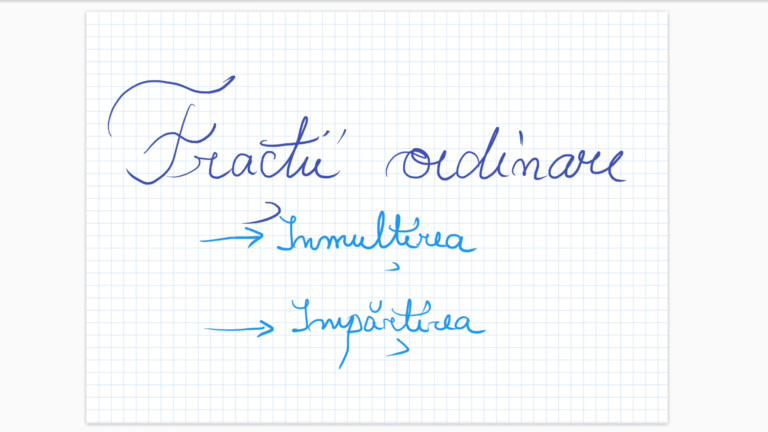 Gimnaziu – lectii – Pauza de Mate